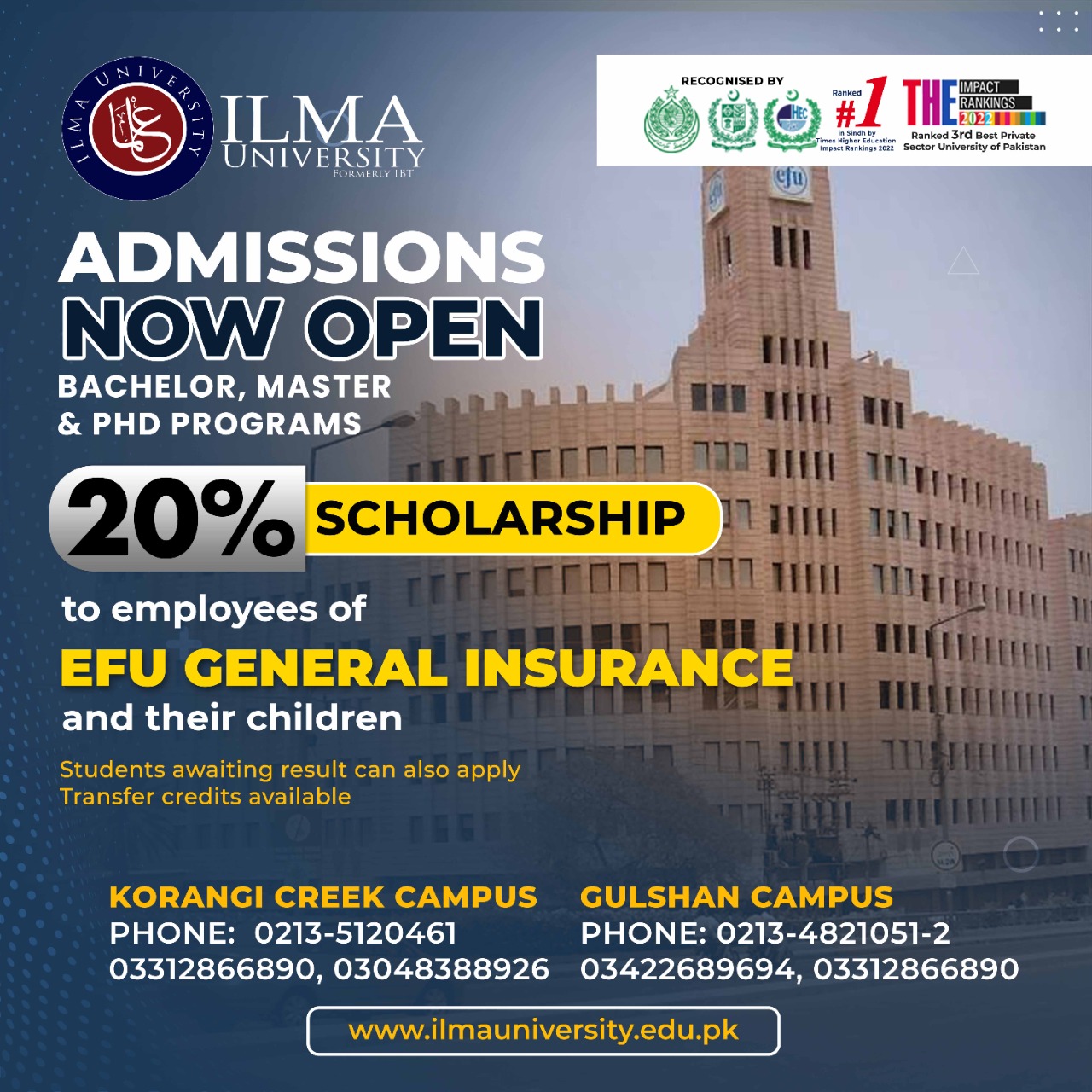 Scholarships | Ilma University