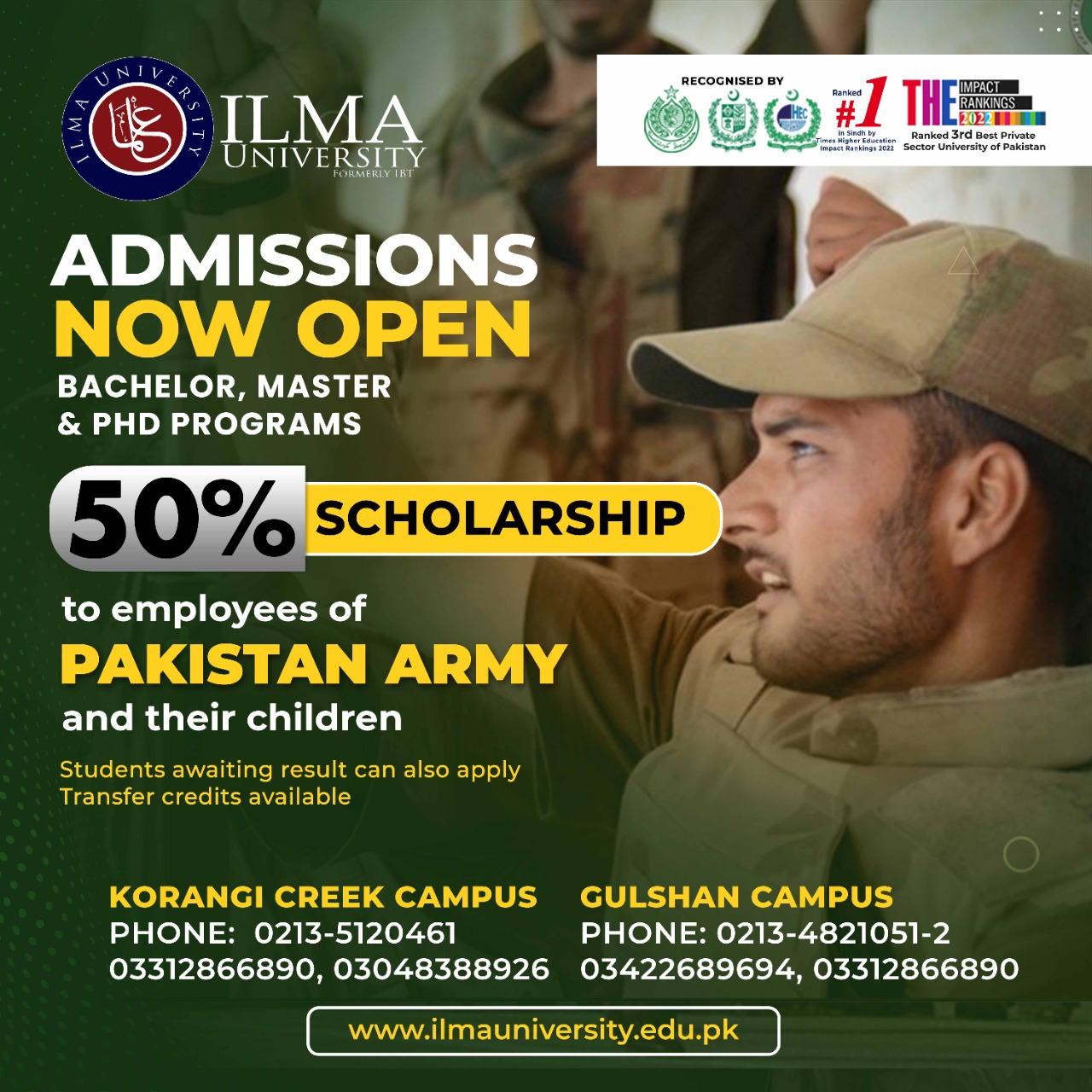 Scholarships | Ilma University