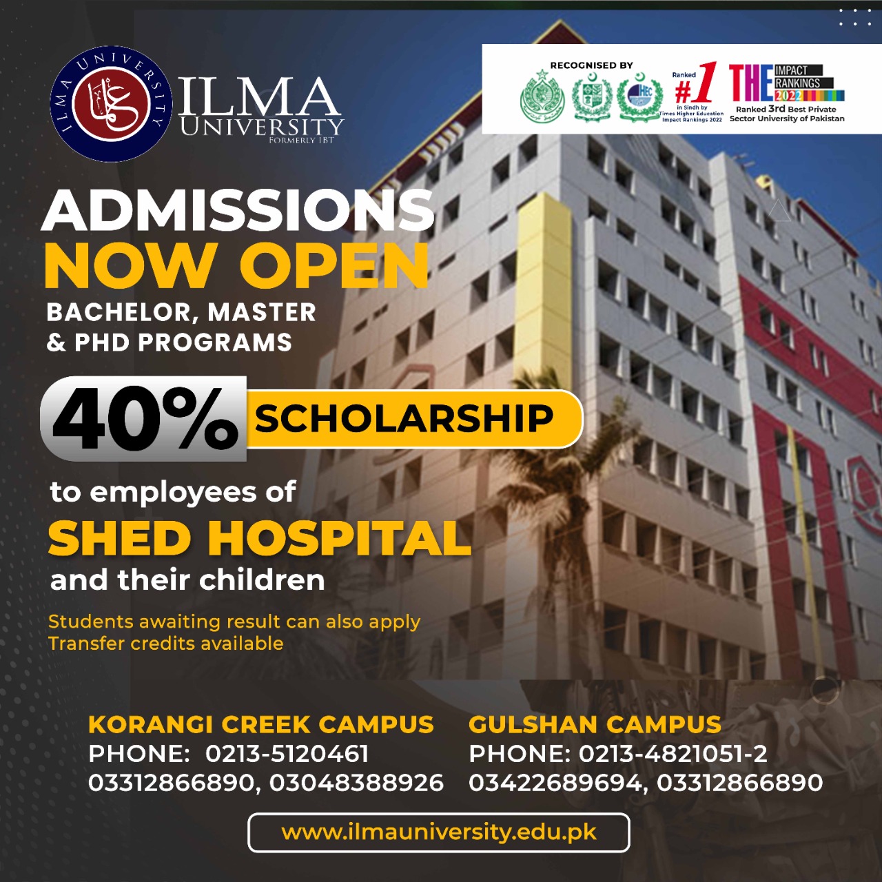 Scholarships | Ilma University