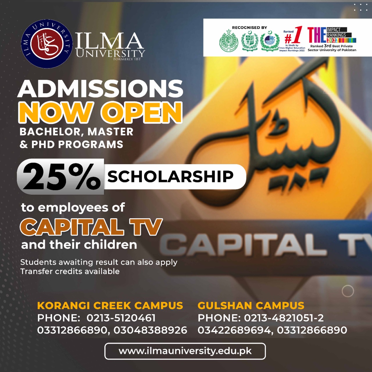 Scholarships | Ilma University
